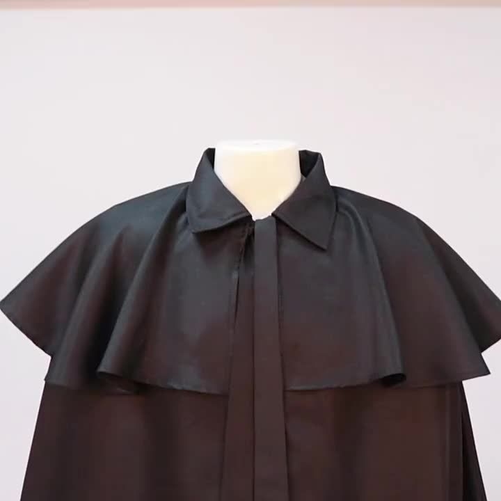 Men Medieval Renaissance Warrior King Guard Victorian Cloak Lord R ...