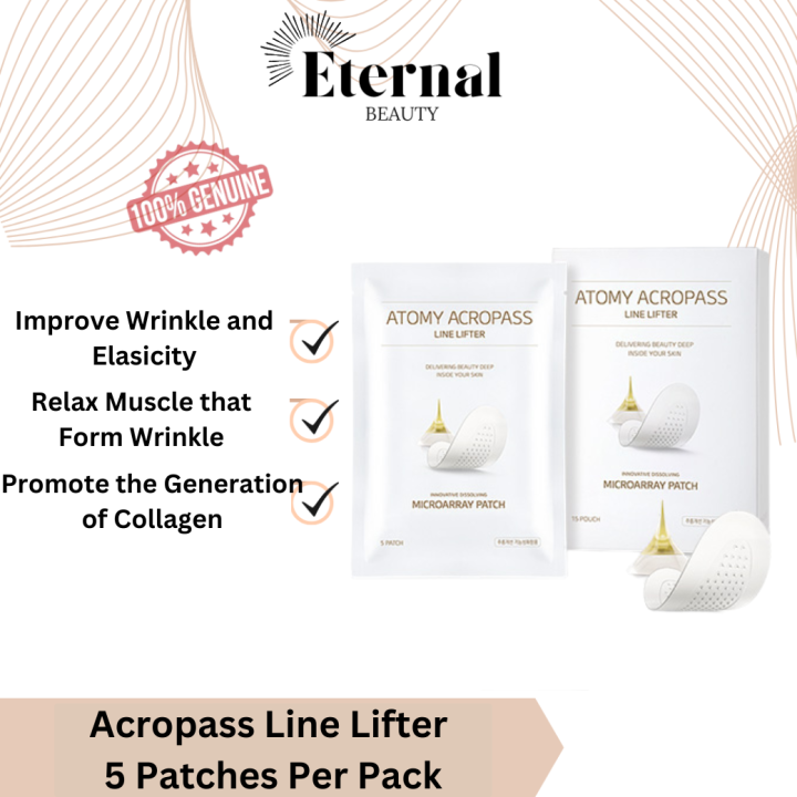 ATOMY Korea Brand Acropass Line Lifter 微针提拉贴膜 (5 patches per pack) (A ...