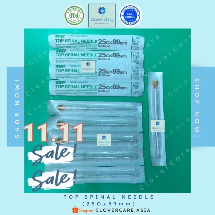 TOP Spinal Needle (per piece) | Lazada PH
