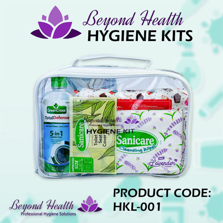 HKL-001 Personal Hygiene Kit Beyond Health 6 Items Disinfection Kit ...