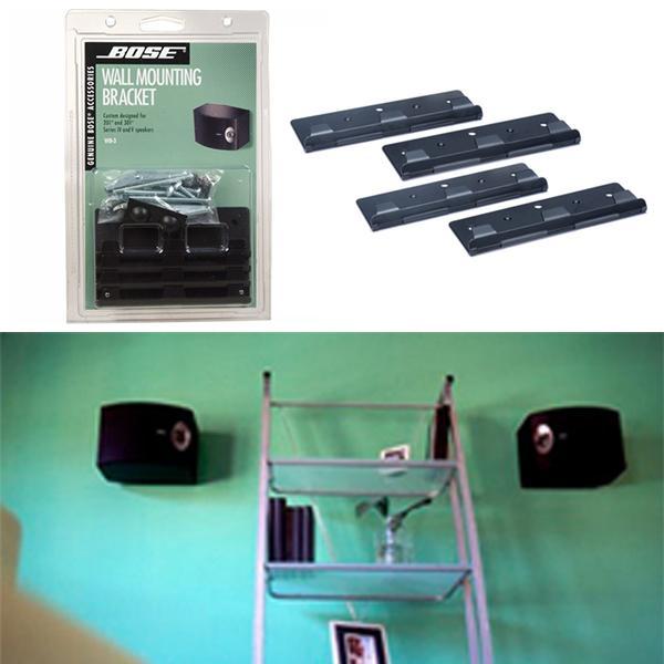 Wall Mount Speakers New 4Pcs For Bose 201 And 301 WB-3 Bookshelf ...