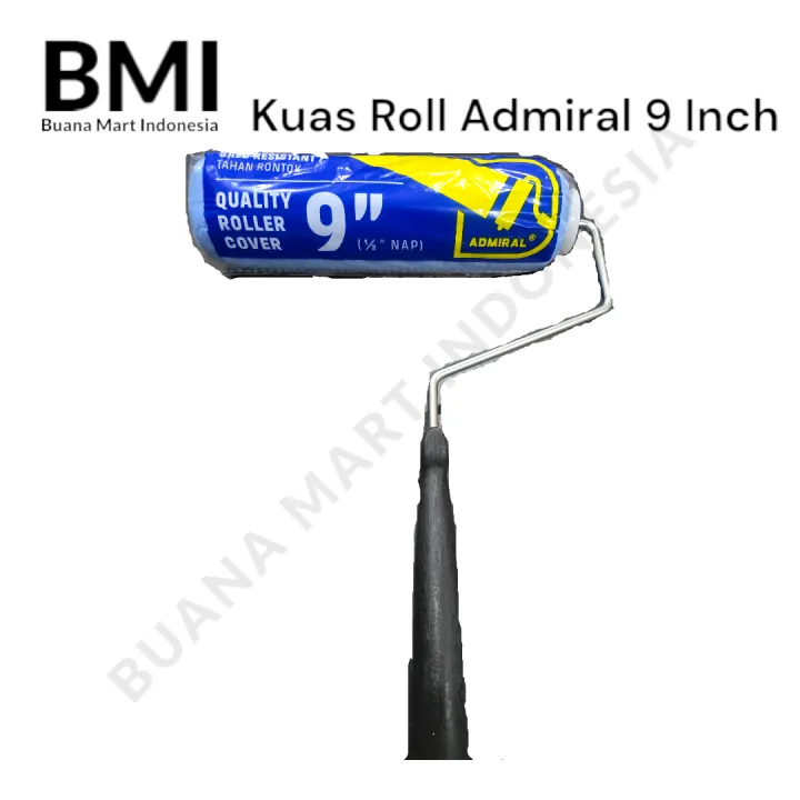 Kuas Roll Admiral 9 Inch | Kuas Roll Dinding | Roller Cat Tembok ...