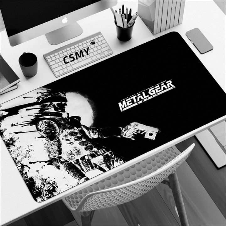 Metal Gear Solid Anime Mouse Pad Gamer Computer Accessories Mausepad