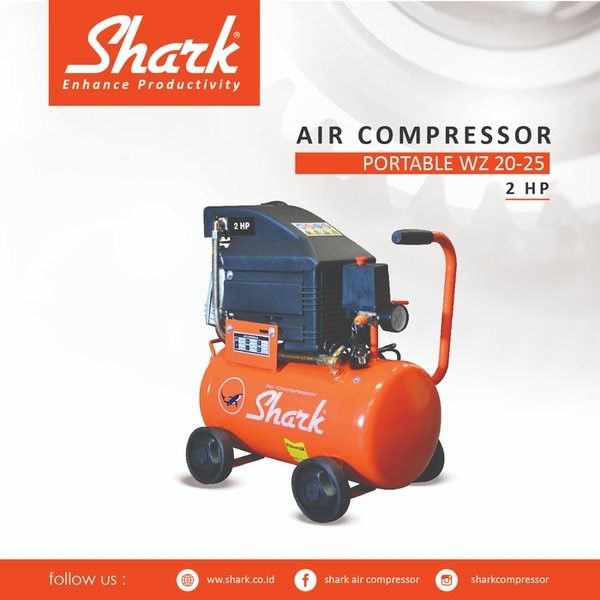 kompressor Portable 2Hp Shark MZ 2025 | Lazada Indonesia