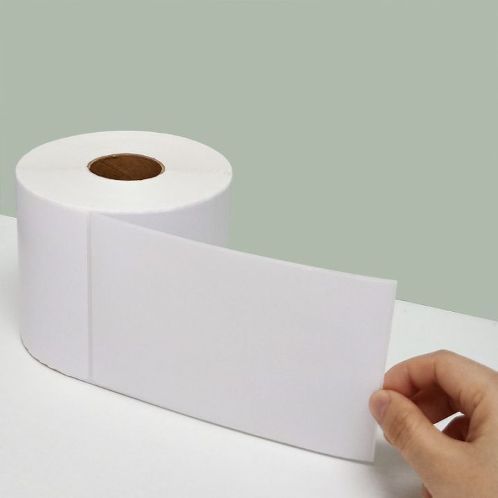 A6 350pcs 100*150mm Waybill Thermal Sticker Roll Express Carrier ...