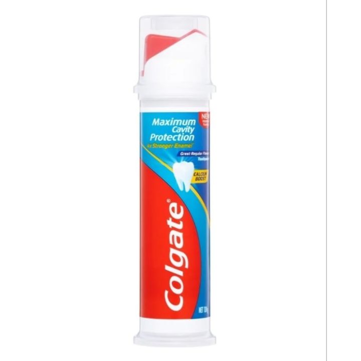 COLGATE CAVITY PROTECTION TOOTHPASTE PUMP 100mL | Lazada PH