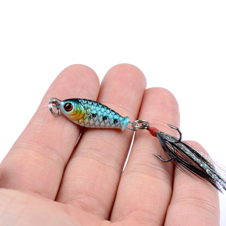 1pcs 3.2cm/6g Fishing Accessories Fishing Lure Full Swimming Layer Mini ...