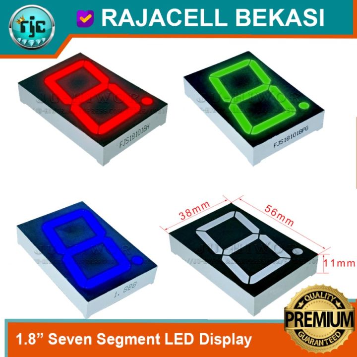 1.8" Seven Segment Display 1 Digit 7-Segment 1,8 inch LED Digital Tube ...