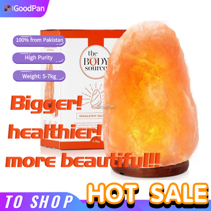 5-7kg Himalayan Salt Lamp - 100% Authentic from Pakistan Himalaya Salt ...