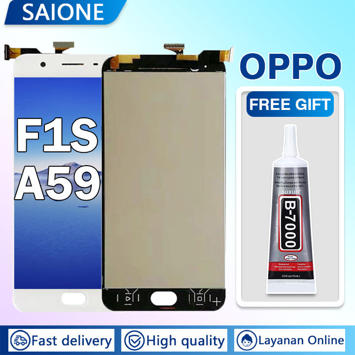 LCD OPPO F1S / A59 FULLSET COMPLETE TOUCHSCREEN - PUTIH | Lazada Indonesia