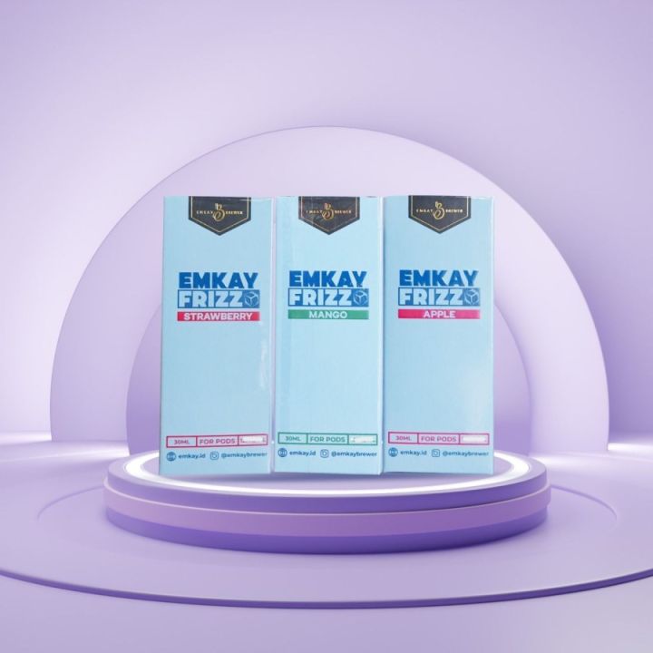 Emkay Frizz Strawberry Mango Apple Po ds | Lazada Indonesia