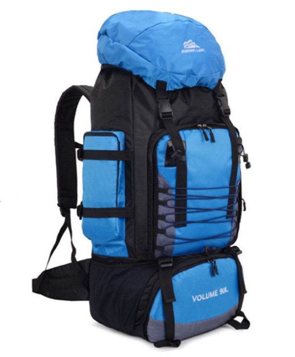 FD กระเป๋าเป้เดินป่า ใบใหญ่ ขนาด 90 ลิตร เป้สะพายหลัง ใบใหญ่ ร่น JK ...