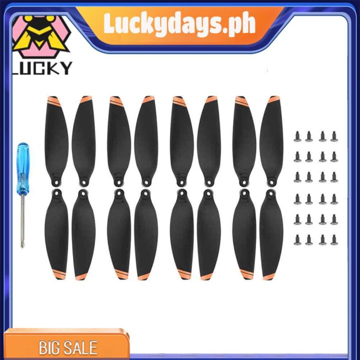 XXX 124 Pairs Replacement Propellers Prop Orange Stripes for DJI Mavic ...