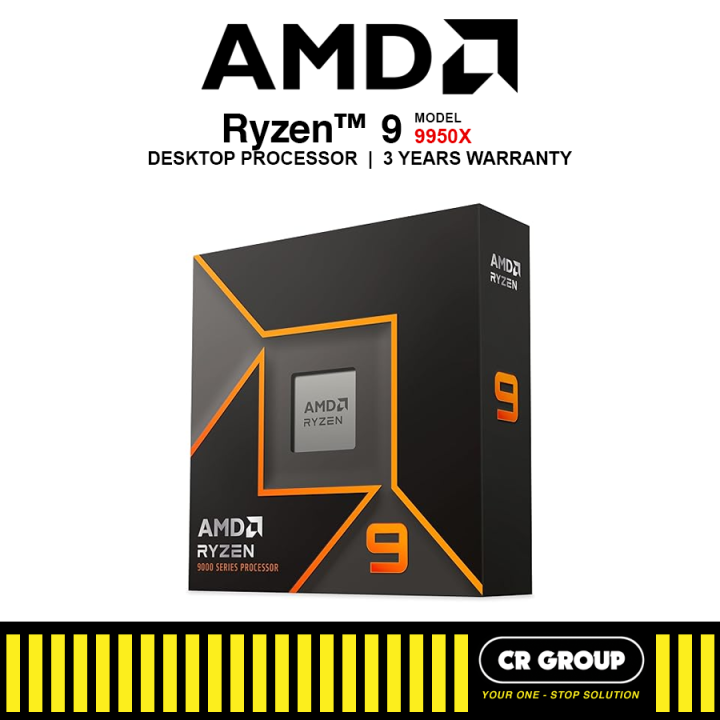 AMD Ryzen 9 9950X Desktop Processor - Ryzen 9000 Series 100 ...