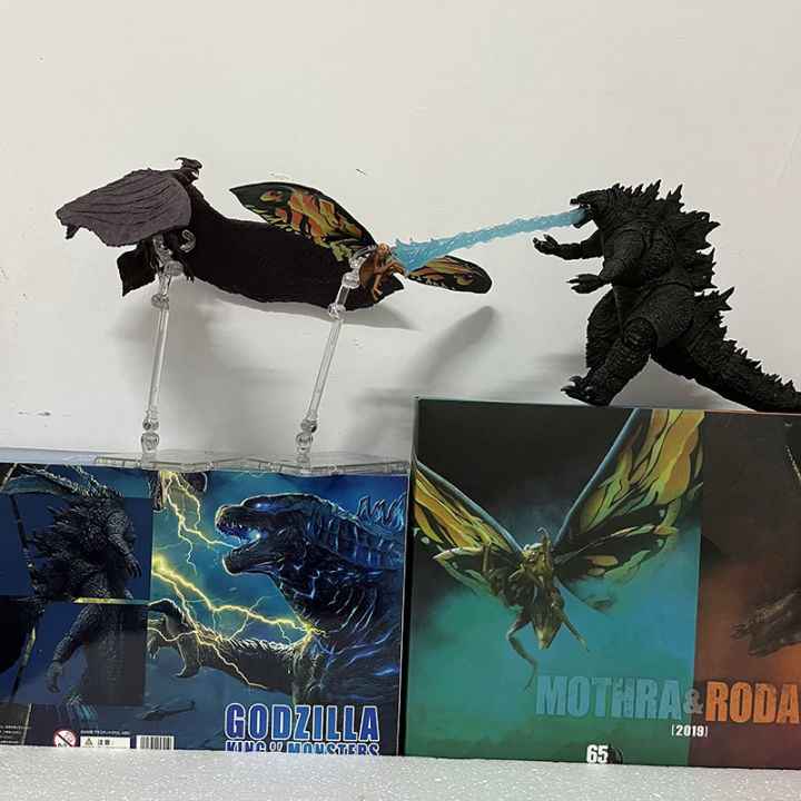 The King of Monster Godzilla Rodan Vs Mothra Action Figure Collectible ...