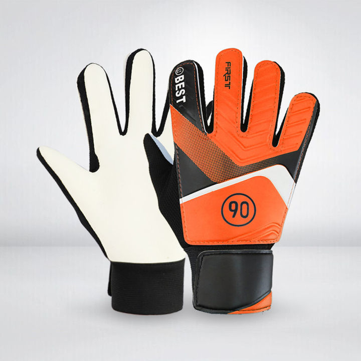 Kids Soccer Football Goalkeeper Gloves Wearable Finger Protection for ...