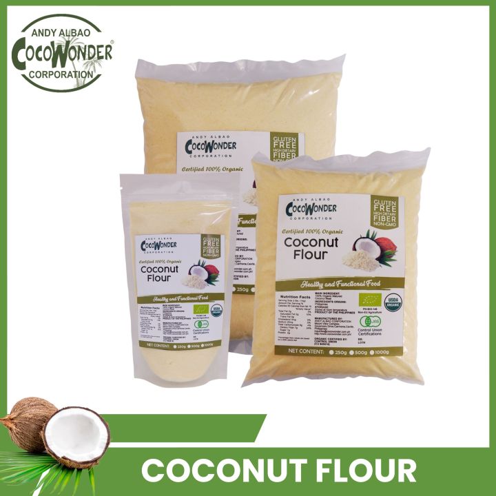 COCONUT FLOUR PREMIUM FINE - COCOWONDER 100% CERTIFIED ORGANIC | Lazada PH