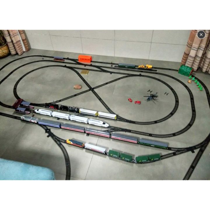 Diy Track Scene Essories Cave Railway Crossing Station Road Resistance ...