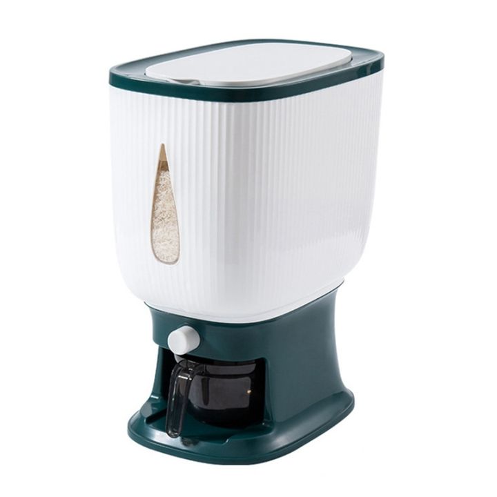 10Kg Automatic Rice Dispenser with Rinsing Cup Smart Rice Dispenser ...