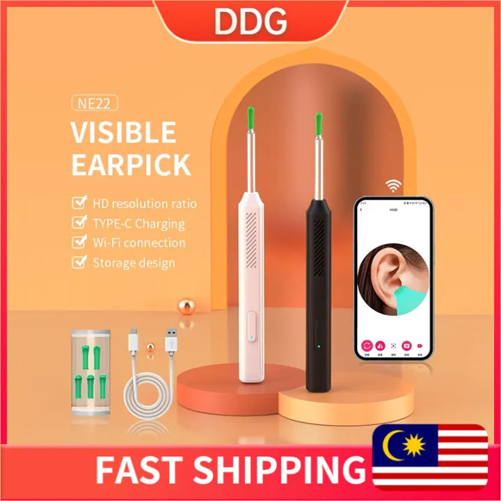 Wireless Smart Ear Cleaning Endoscope Visual Ear Pick Ear Spoon ...