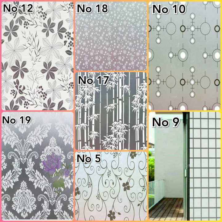Sticker kaca / Stiker Kaca Film Jendela Rumah | Lazada Indonesia