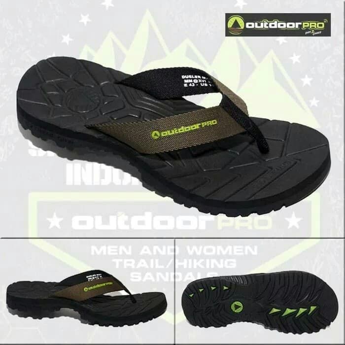 OUTDOOR PRO Seri Deuler Sandal Japit Gunung Pria | Lazada Indonesia