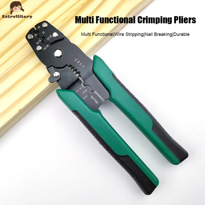 Est Tang Kabel Listrik Tang Crimping Multifungsi Tang Pengupasan Kawat ...