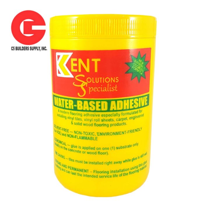 Kent Solutions Water-based Adhesive for Vinyl Tiles 1 kilo | Lazada PH
