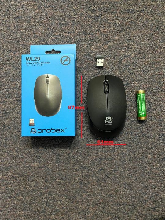 PROBEX WIRELESS MOUSE (MS-WL29) [READY STOCK] | Lazada