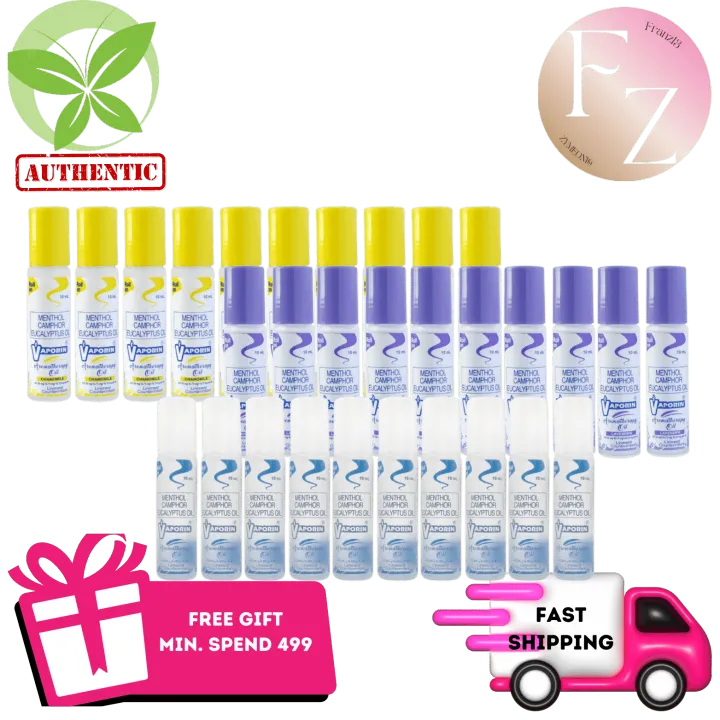 Vaporin Aromatherapy Oil 10ml (5pcs & 10pcs) | Lazada PH