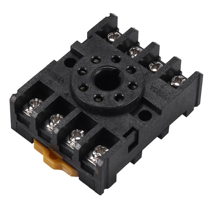 New 8 Round Pin 8-Pin PF083A Relay Base Socket | Lazada