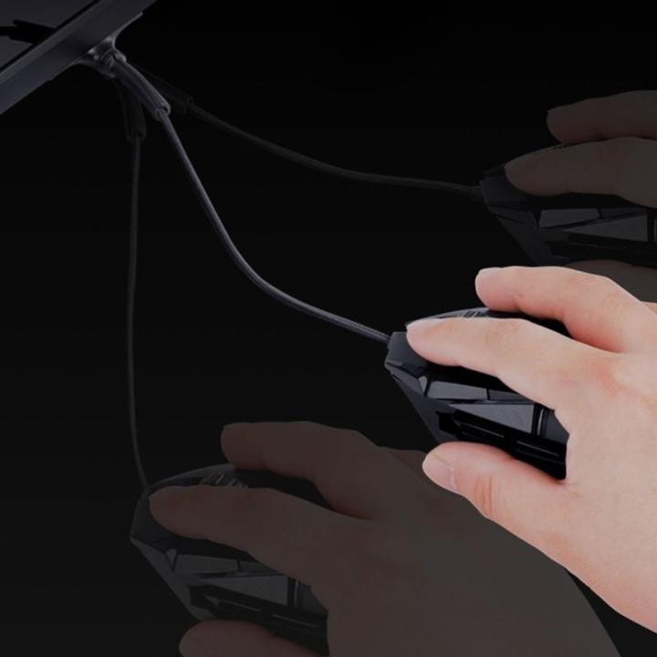 Mouse Bungee Flexible Cord Clip Wire Cable Organizer Gaming Mice Cable ...