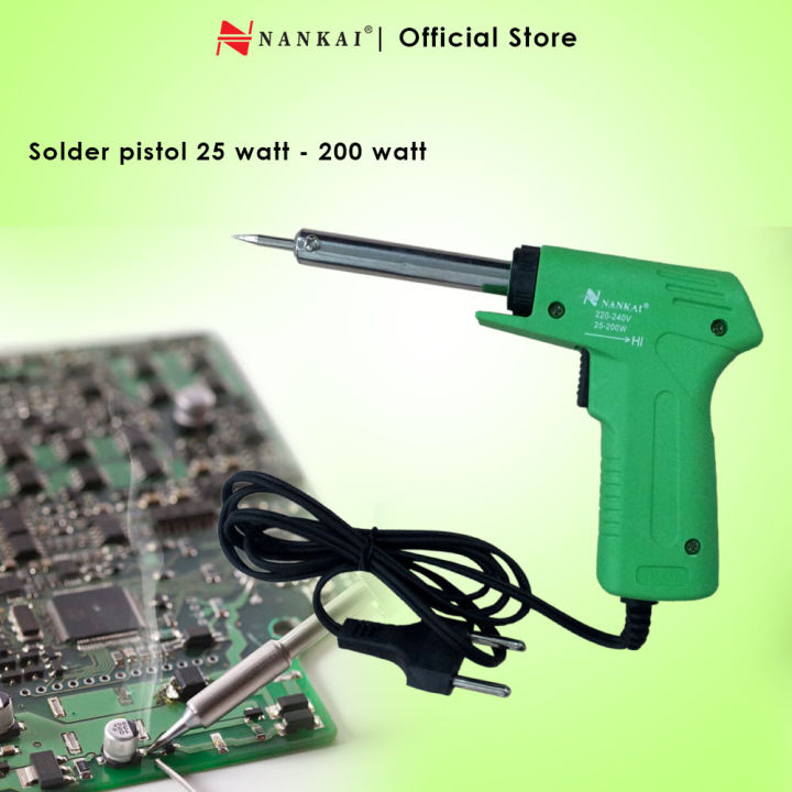 Solder Pistol 25 - 200W / Soldering Gun Nankai | Lazada Indonesia
