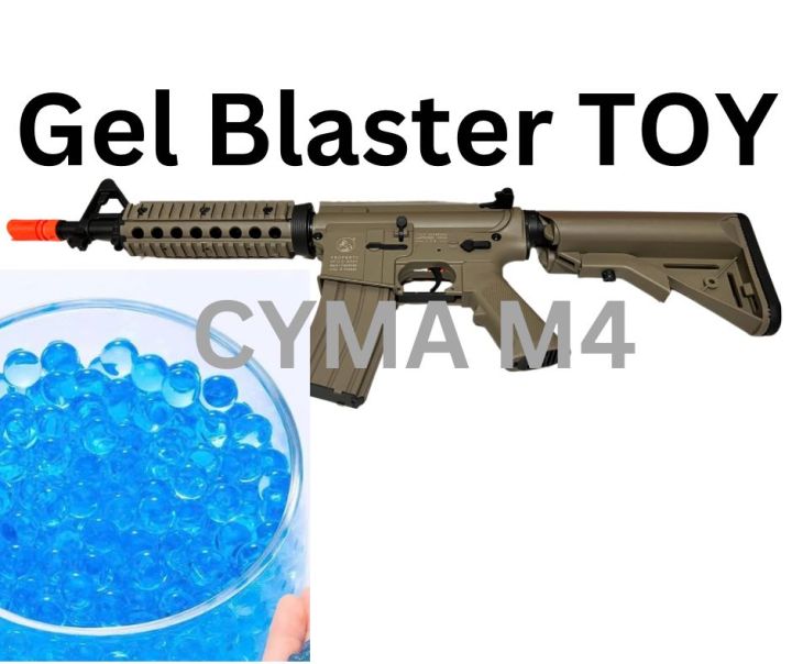 Gel Blaster Cyma M4 CQB Electric Automatic toy for boys, prime mag ...