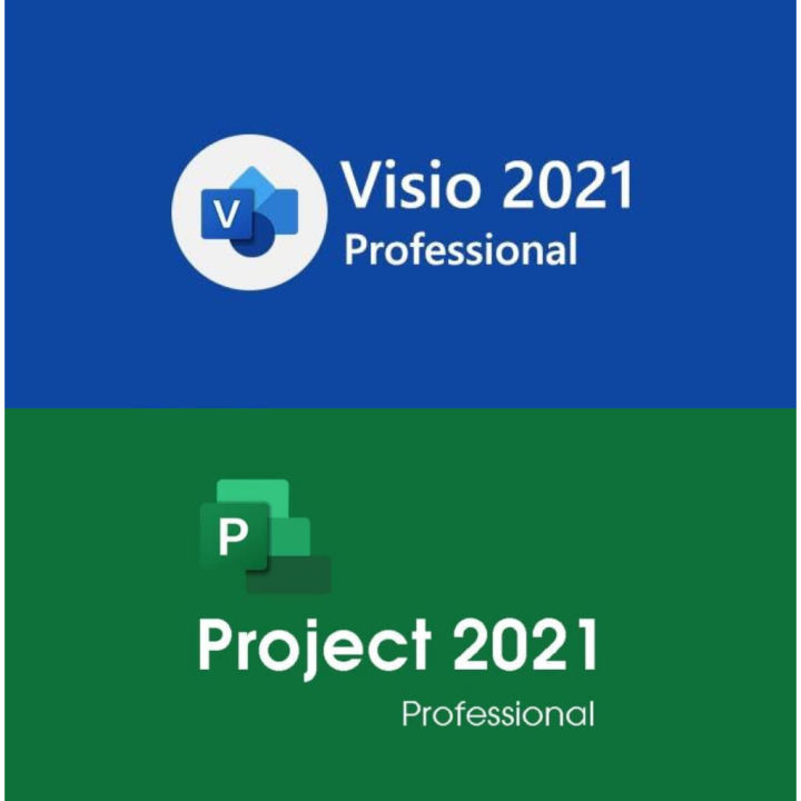 Microsoft Project | Visio Professional 2021 and 2019 Product key ...