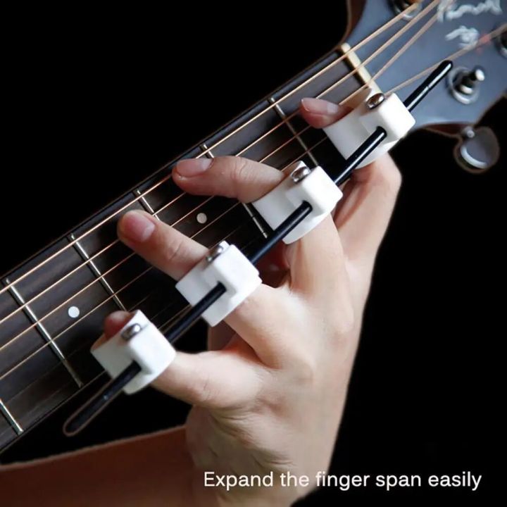 【Must-Have Style】 Ukulele Guitar Piano Finger Expansion Sleeve Span ...