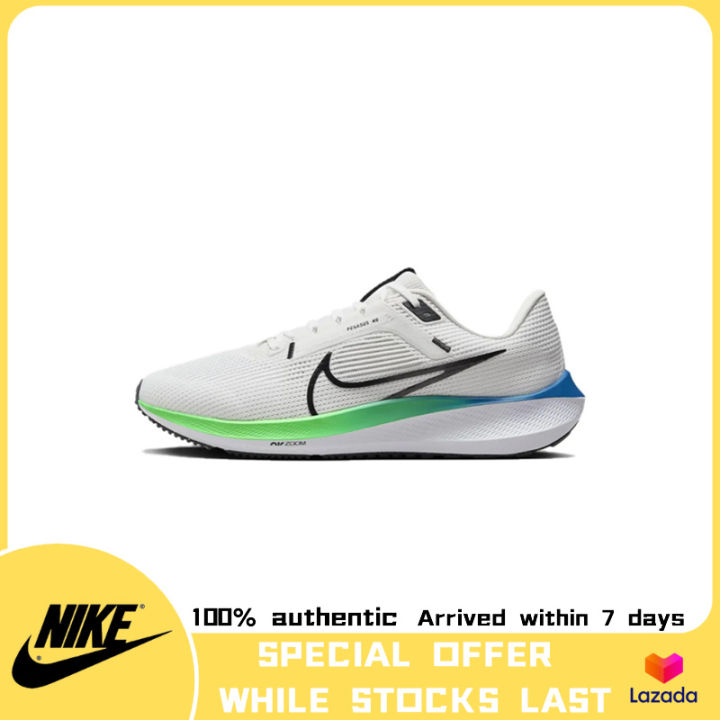 [ร้านค้าของแท้] ของแท้ 100% Nike Air Zoom Pegasus 40 " White Green ...