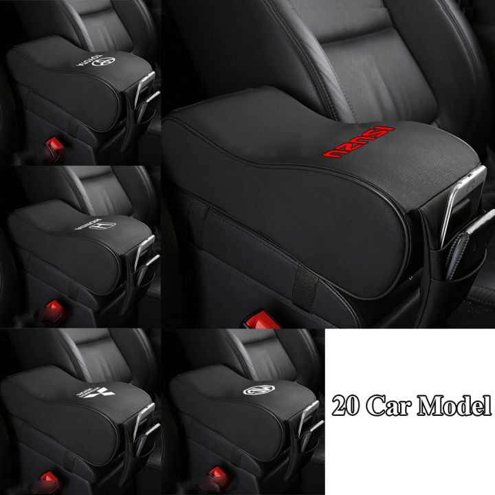 Car Armrest Box Pad Cushion Auto Center Console Arm Rest Seat Box ...