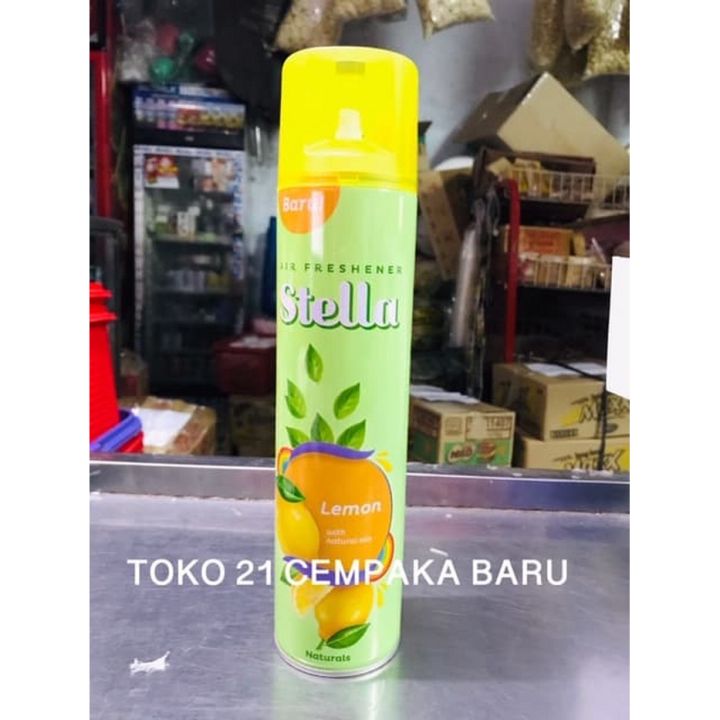 Stella Aerosol LEMON Kaleng Spray 400 ml | Stella Pengharum Ruangan ...