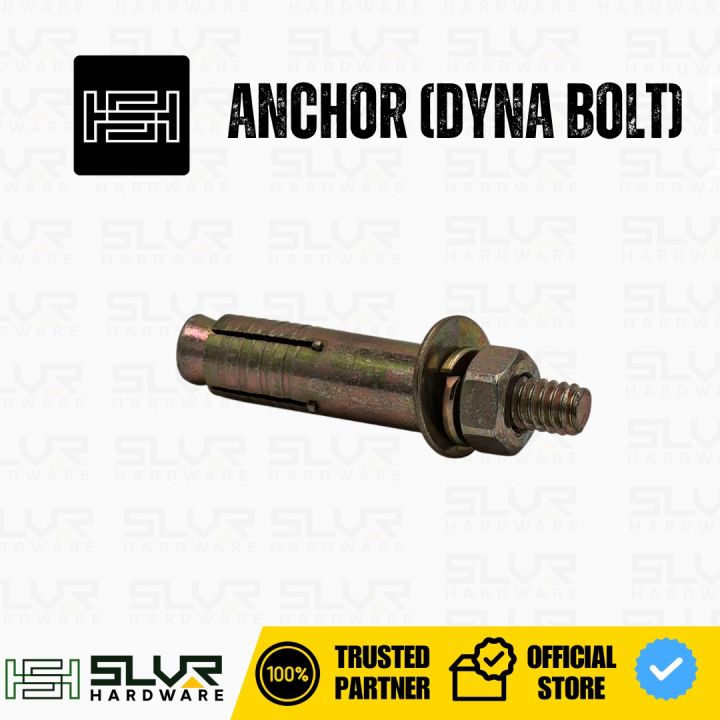 Tetanized Plated Dyna Bolt Dynabolt Expansion Bolt Heavy Duty Concrete ...