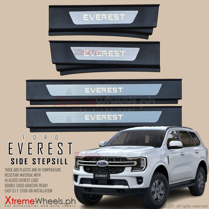 Ford Everest 2016 to 2025 Thailand Made Side Stepsill / Door Step ...