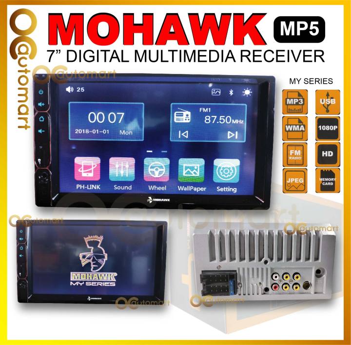 Mohawk and Other 7" HD Double 2 DIN Touch Car MP5 Player Bluetooth ...