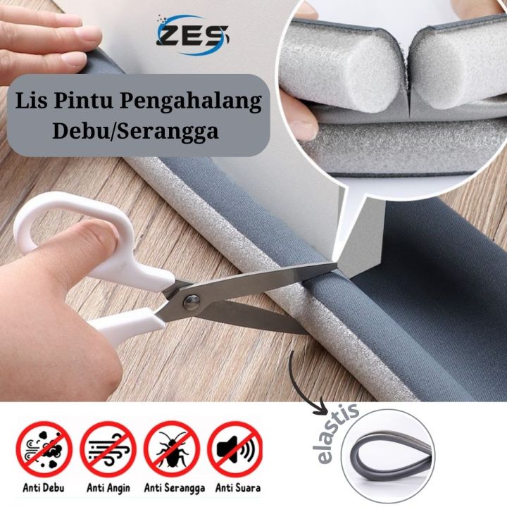 LIS-Busa Strip List Door Seal Penahan Penutup Lubang Celah Pintu Rumah ...