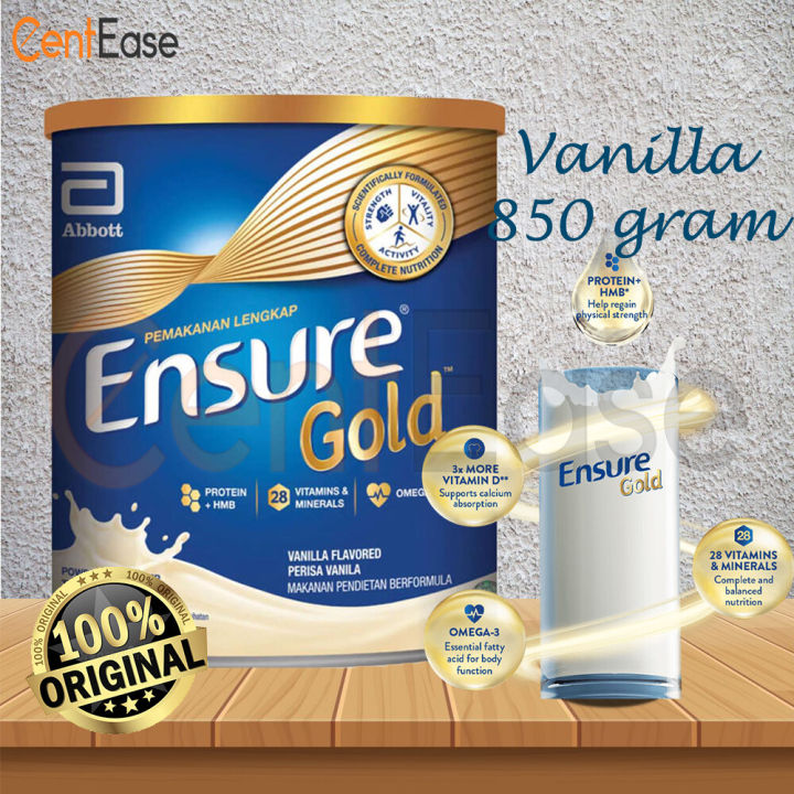 Ensure Gold Vanilla 850g Adult Complete Nutrition | Powder | Lazada