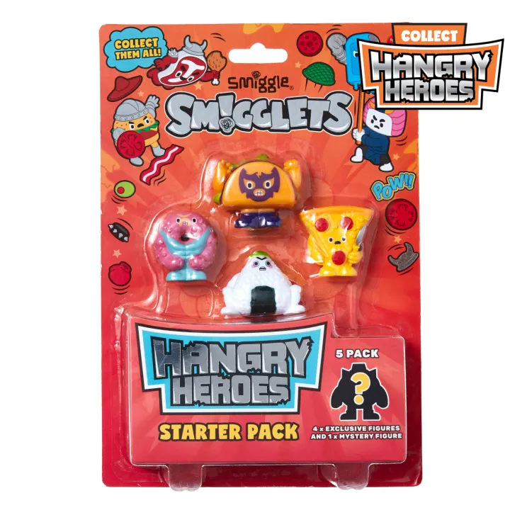 Smiggle Hangry Heroes Figure | Lazada Indonesia