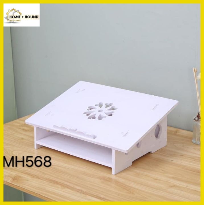 Home+Hound Storage Desk Monitor Cooling Laptop Stand Laptop Increased Shelf Desktop | Lazada PH
