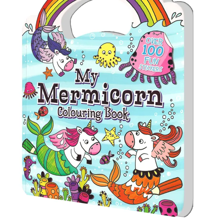 WS ULTIMATE SHAPED COLORING BOOK MERMICORN | Lazada PH