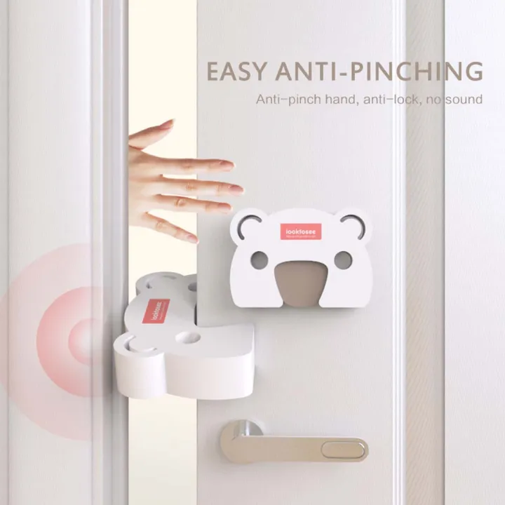 DOUBLEL Baby Anti-Clamp Anti-Pinch Safety Protection Door Suction Doors ...