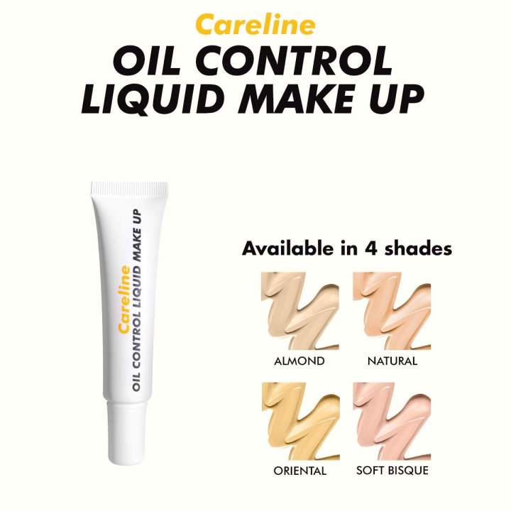 Careline Oil Control Liquid Makeup 15ml [Foundation, Makeup ...
