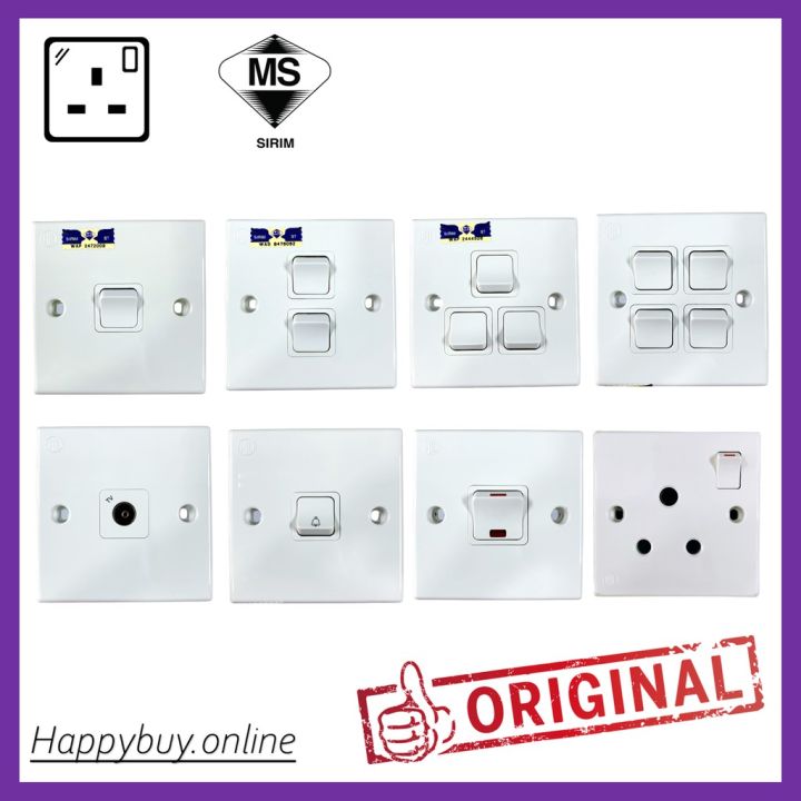 PDL Switch Socket Outlet Socket Home Use Switch With SIRIM Verification ...